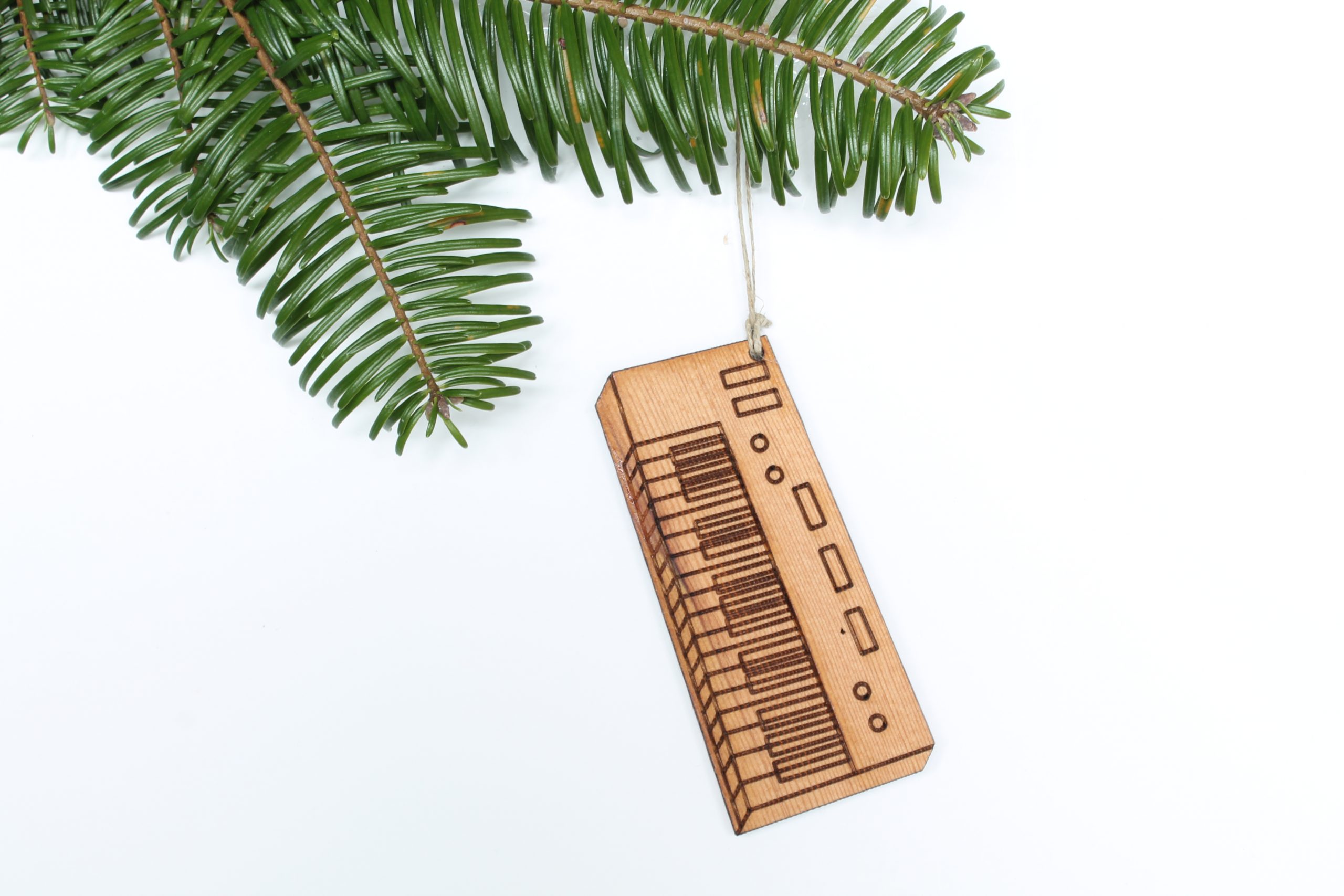 Keyboard Ornament - First Growth Reclaimed Design